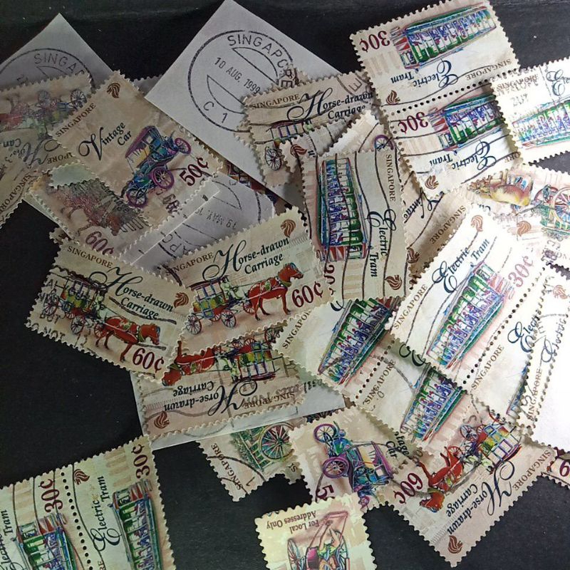 Jual PRANGKO LAMA PRANGKO SINGAPORE PRANGKO LUAR NEGERI PRANGKO CAP ...