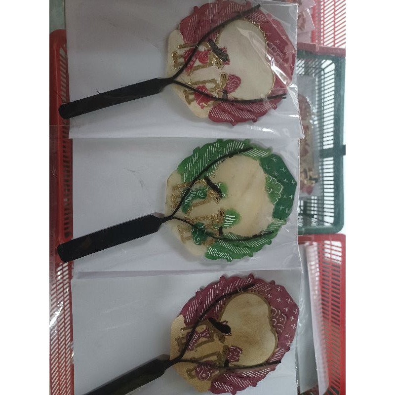 Jual kipas kulit motif wayang | Shopee Indonesia