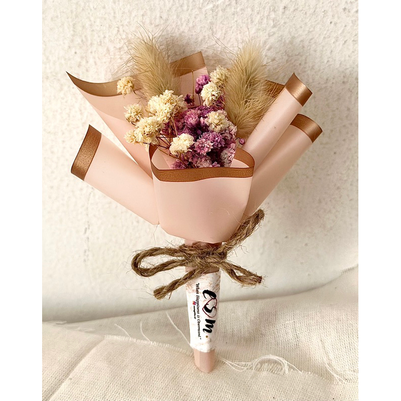 Jual ESMGIFTS - MINI HAND FLOWERS BOUQUET/ BUKET BUNGA BABY BREATH ...