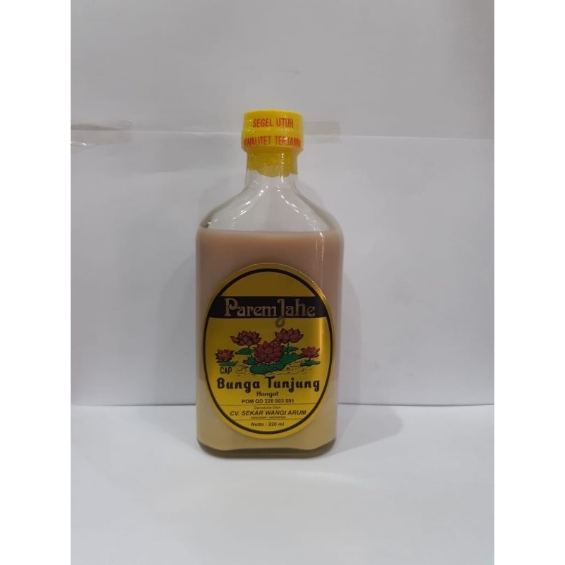 Jual Parem Jahe Cap Bunga Tunjung 220ml | Shopee Indonesia