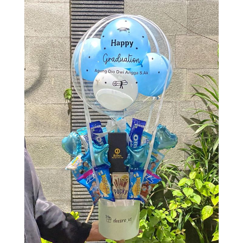 Jual BUKET BUCKET BOUQUET BALON KADO WISUDA GIFT ULANG TAHUN | BOX ...