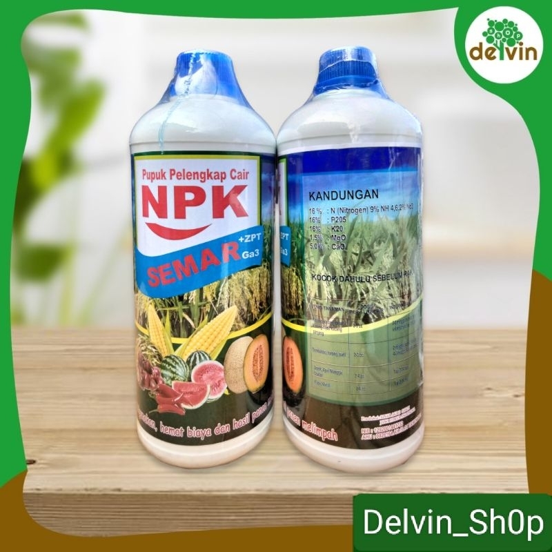 Jual NPK Cair Super SEMAR + zpt + ga3 1 Liter | Shopee Indonesia