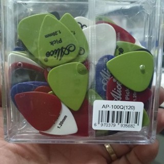 Jual PICK GITAR ALICE 1.2MM ISI 100 pcs/pick Alice ukuran 1.2mm only ...