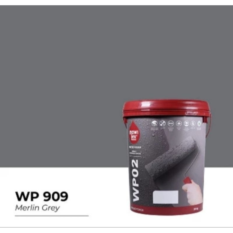 Jual MOWILEX WATERPROOF MERLIN GREY 1 KG | Shopee Indonesia