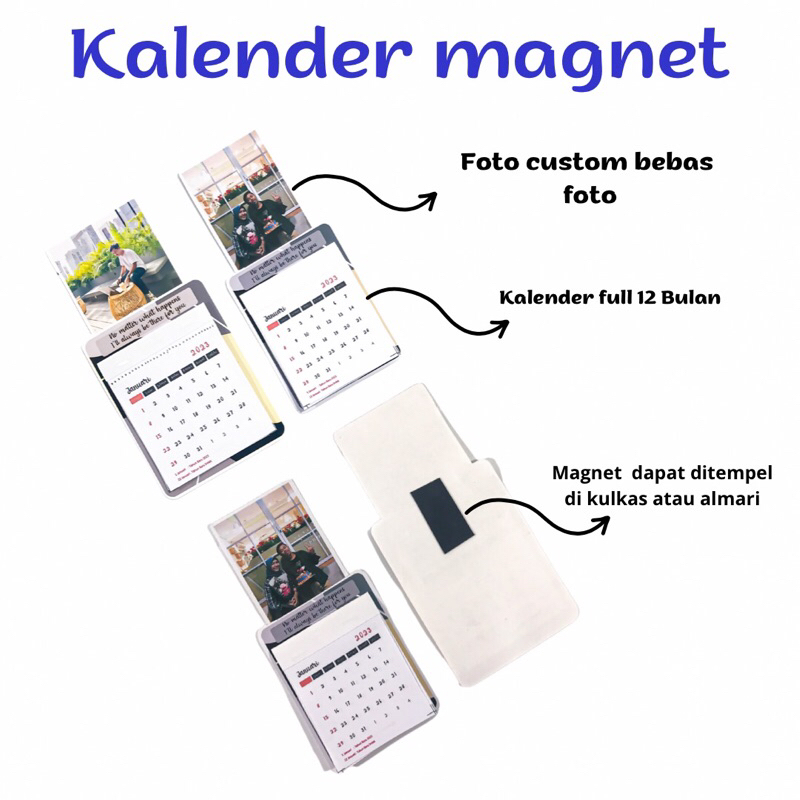 Jual KALENDER MINI / KALENDER CUSTOM / KALENDER MURAH / KALENDER MAGNET ...