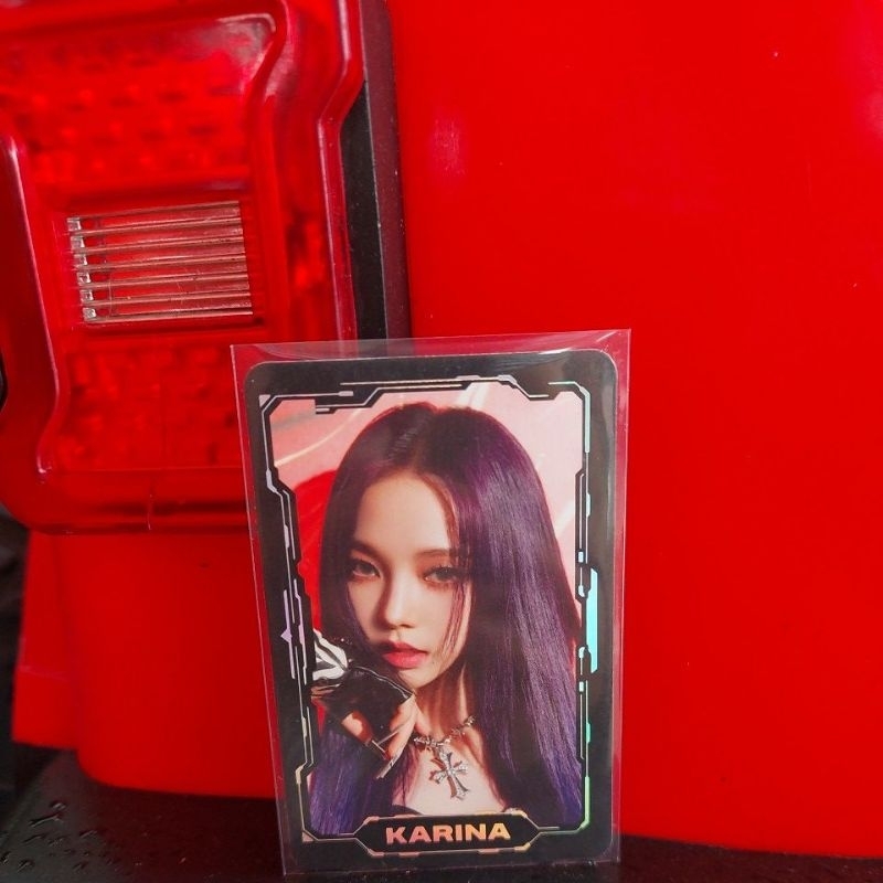 Jual Aespa Girls Trading Card Version 1 Official Karina Photocard Concept | Shopee Indonesia