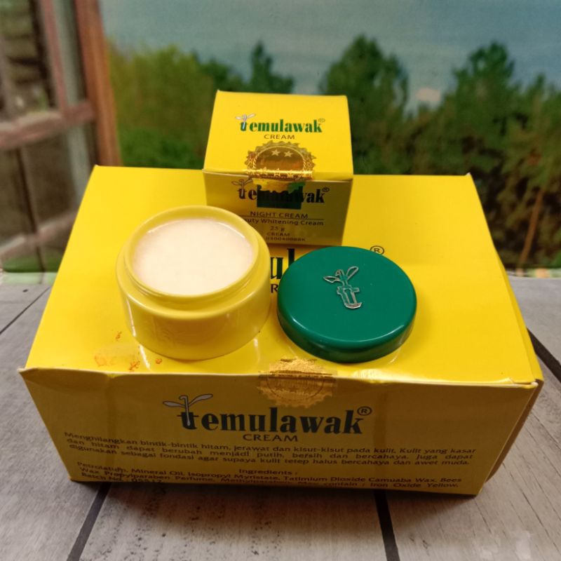 Jual CREAM TEMULAWAK MALAM ORIGINAL/12PCS | Shopee Indonesia