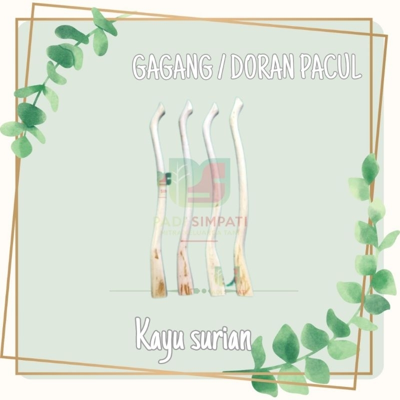 Jual Gagang Cangkul / Gagang Pacul Doran Bandung Kayu Surian New ...