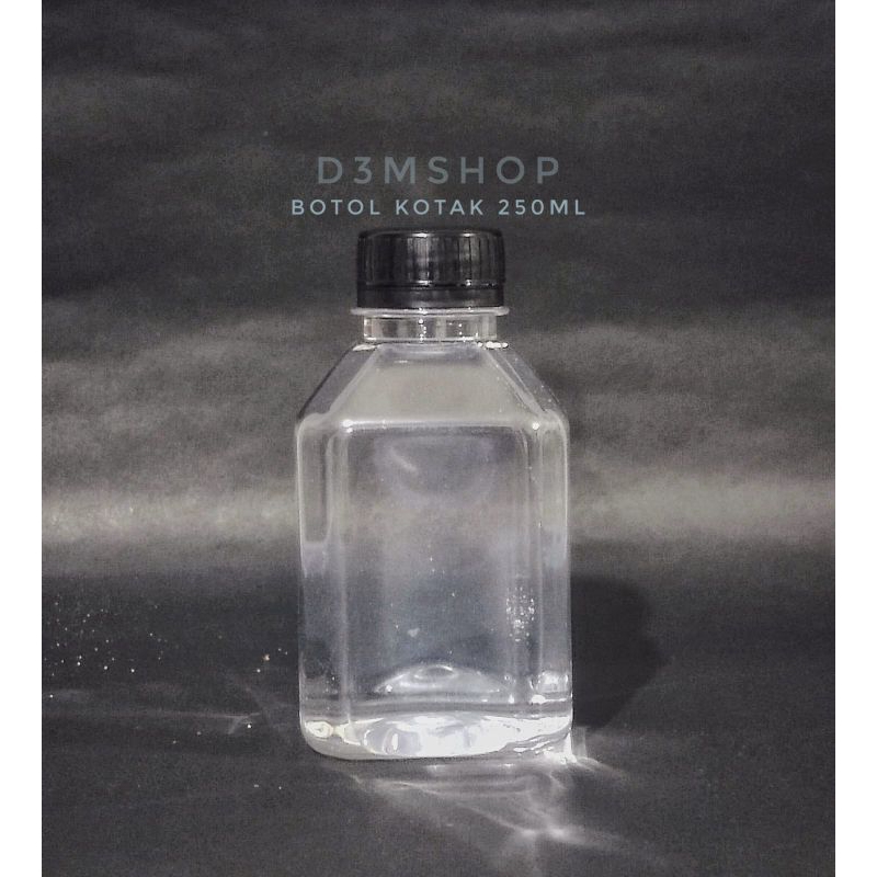Jual Botol Kotak 250ml | Shopee Indonesia