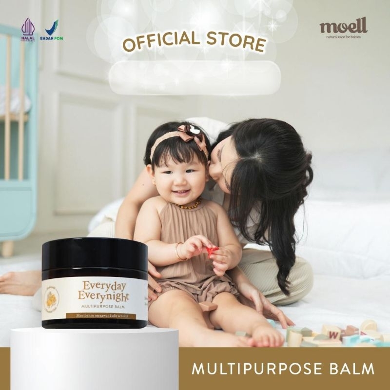 Jual Moell Multipurpose Balm 30 gr / Balm Baby&Kids / Balm Kulit ...
