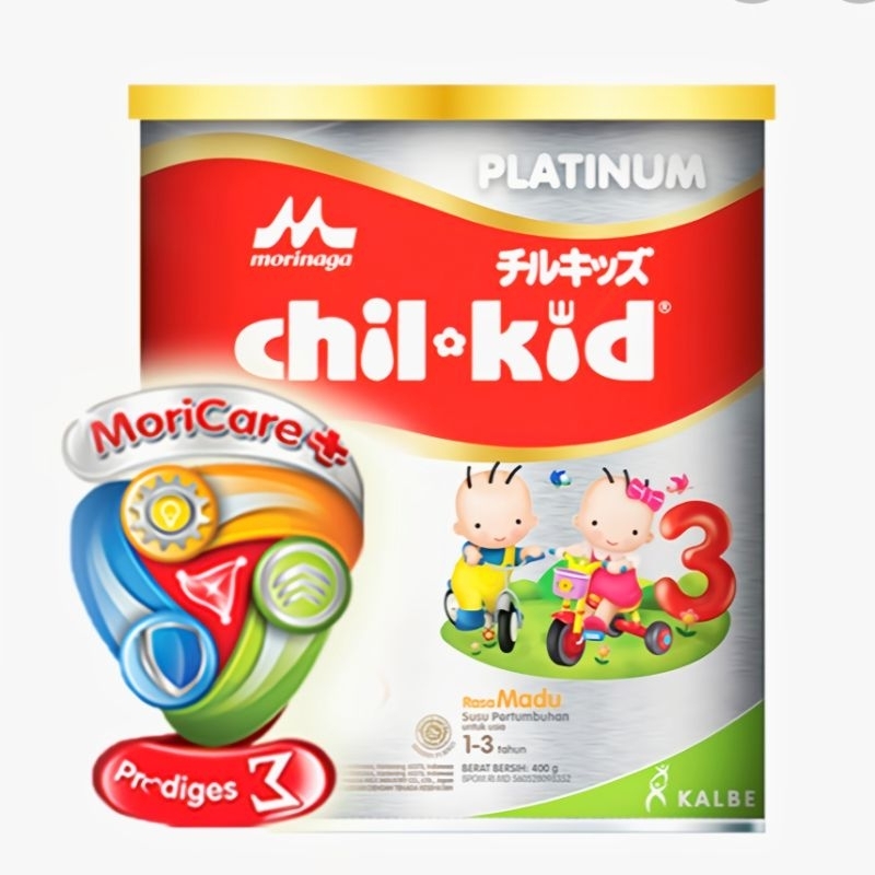 Jual MORINAGA CHIL KID 3 VANILA & MADU PLATINUM SUSU PERTUMBUHAN ANAK 1 ...