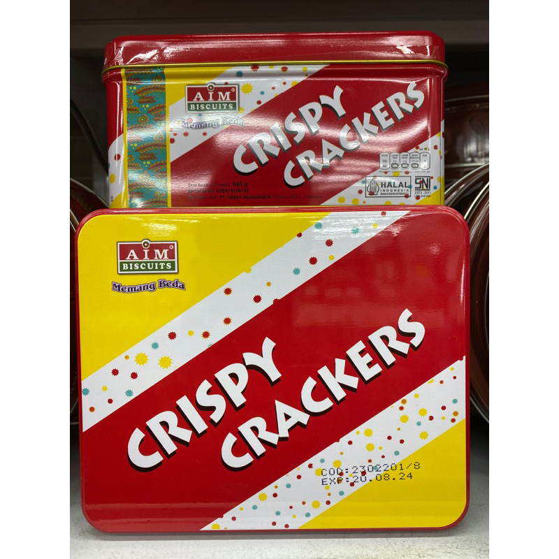 Jual Nissin Crispy Crackers Kaleng 750gr | Nissin Chocolate Wafers ...