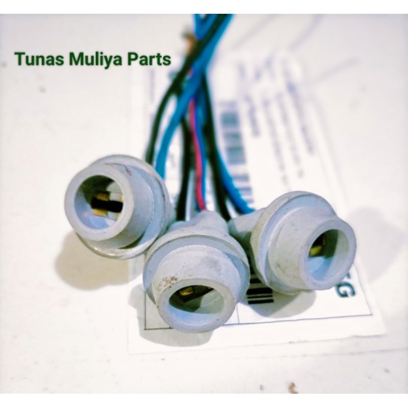 Jual SOKET SOCKET FITING LAMPU SENJA POLOS T10-T13 univesal motor(TMP ...