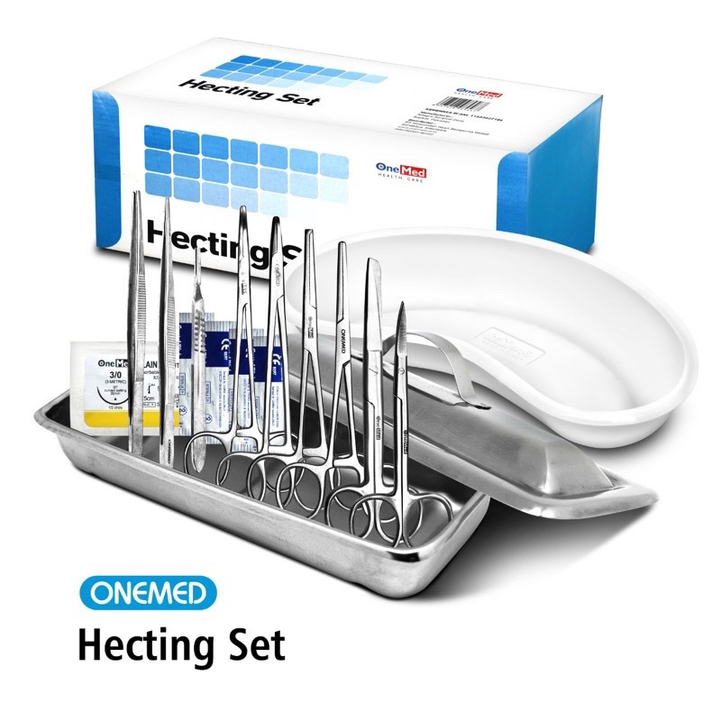 Jual Hecting Set Onemed / Alat Bedah SAMLAB ALKES | Shopee Indonesia
