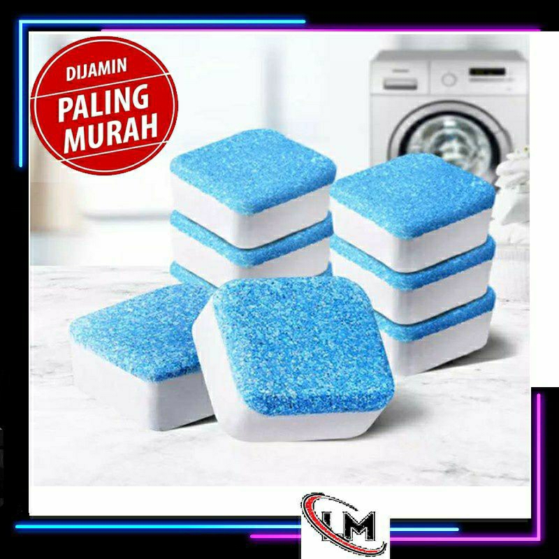 Jual TABLET SABUN PEMBERSIH KOTORAN MESIN CUCI / DEEP CLEANING WASHER ...