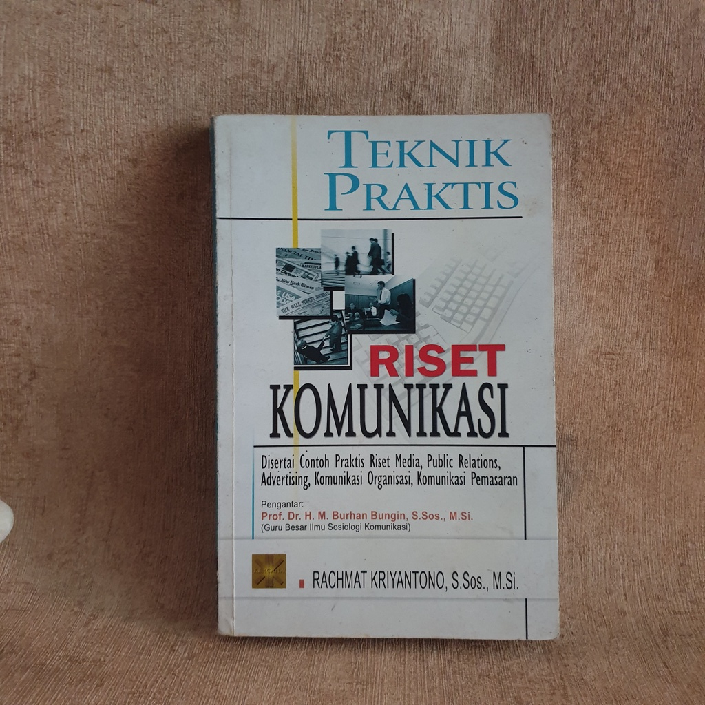 Jual Buku Teknik Praktis Riset Komunikasi - Rachmat Kriyantono - Original | Shopee Indonesia