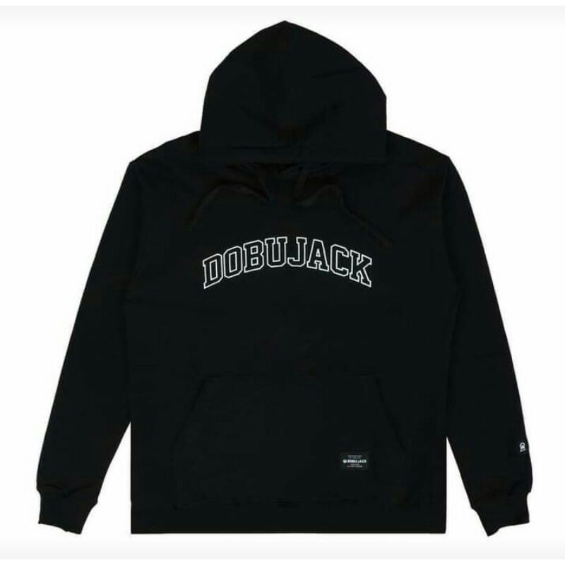 Jual hoodie dobujack black sweater jaket | Shopee Indonesia