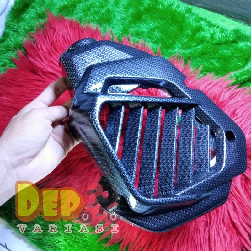 Jual Cover Radiator Carbon Vario 125 Old Original Carbon WTP | Shopee ...