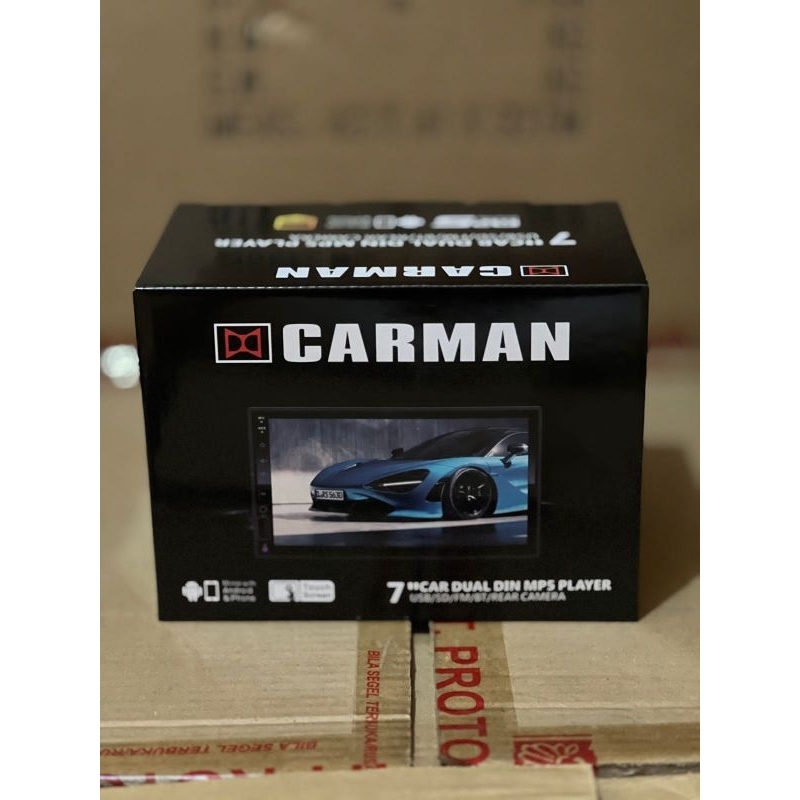 Jual Deckles Carman Head Unit Double Din Mp5 TV Mobil Universal 7 Inch ...
