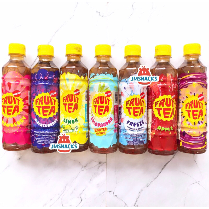 Jual [PROMO!!] Fruit Tea 350ml Botol Kecil Aneka Rasa - minuman enak ...