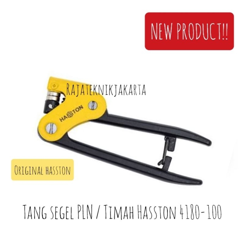 Jual Tang Segel PLN PAM Timah Hasston 4180-100 ORIGINAL | Shopee Indonesia