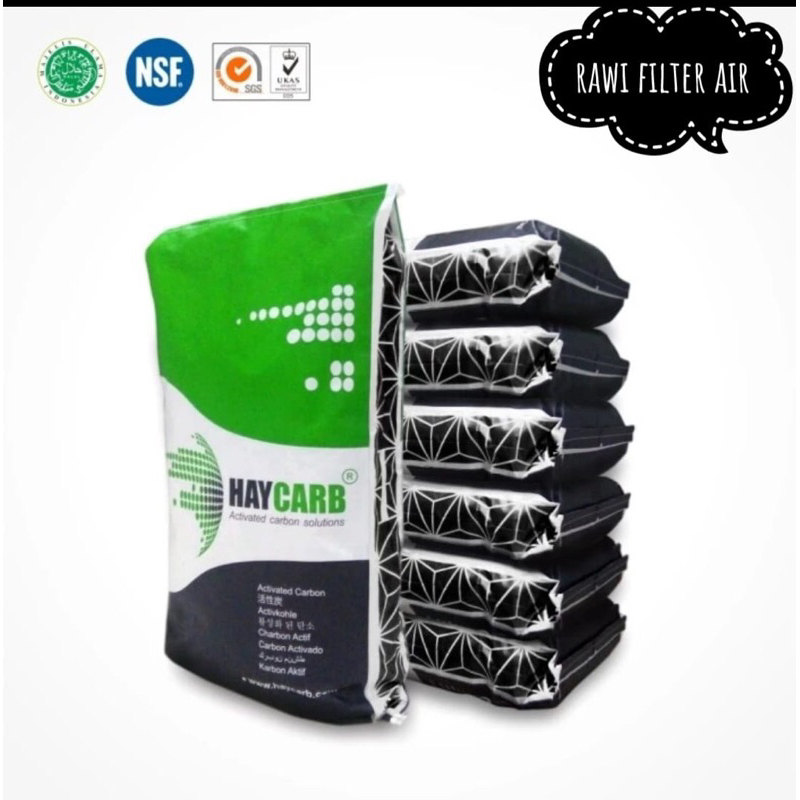 Jual Karbon Aktif Powder Haycarb Limbah, Minyak 25kg | Shopee Indonesia