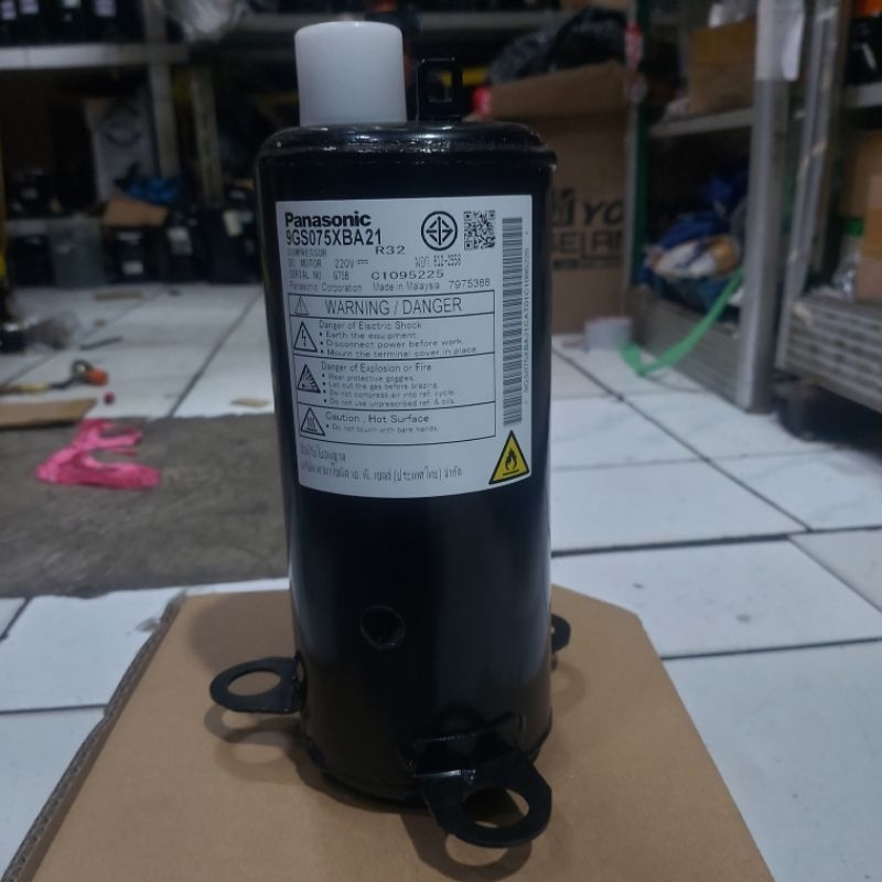 Jual Kompresor Ac Panasonic Inverter R32 9GS075XBA21 Made in Malaysia ...