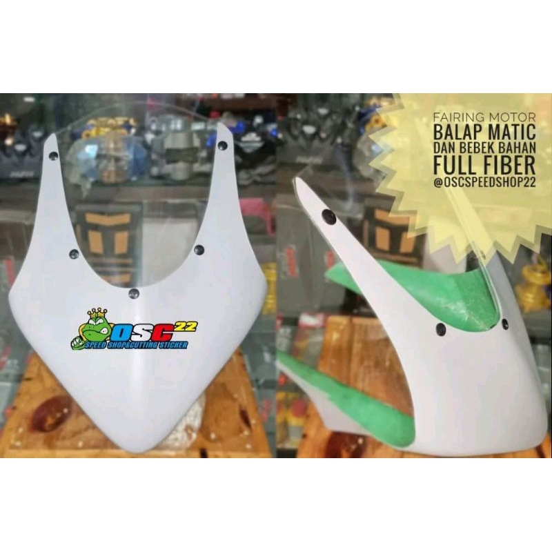 Jual Fairing depan motor balap matic model ninja | Shopee Indonesia