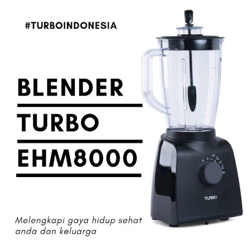 Jual Blender Turbo EHM 8000 2Liter 350watt | Shopee Indonesia