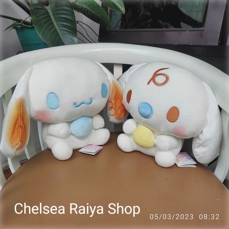 Jual Boneka Plush Furyu x Sanrio Cinnamoroll Marsmallow 28cm Cinamorol ...