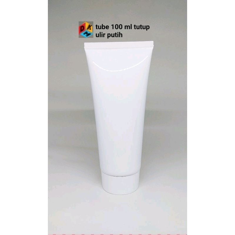 Jual botol tube 100 ml gemuk tutup ulir diameter 40 | Shopee Indonesia