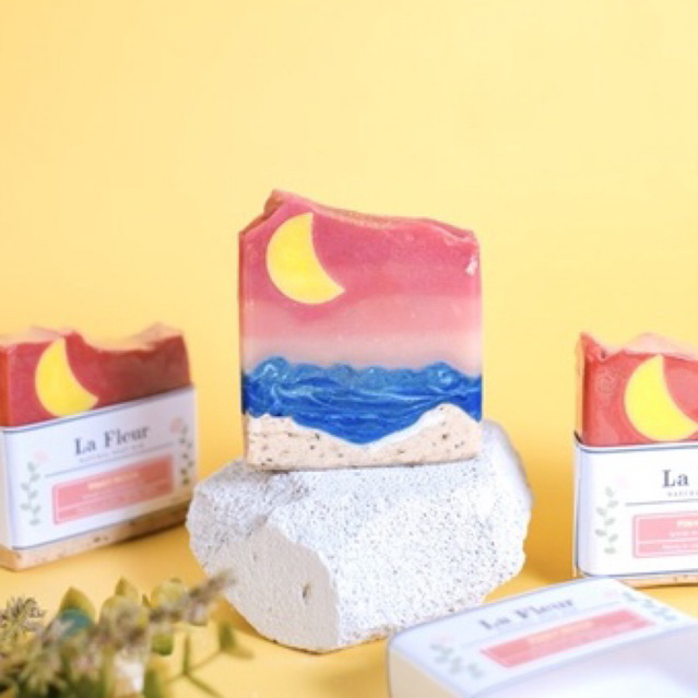 Jual Natural soap bar Pinky Moon | Shopee Indonesia