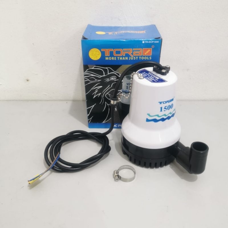 Jual TORA Pompa Celup Aki Air TR-DCP1500 / Water Pump Submersible "TORA" 1500 | Shopee Indonesia