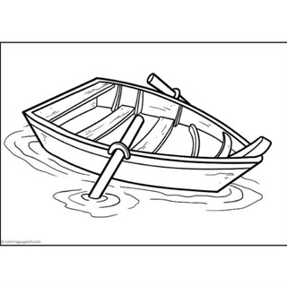 Jual Gambar Sketsa Mewarnai Edisi Alat Transportasi Air Kapal Perahu 01 ...