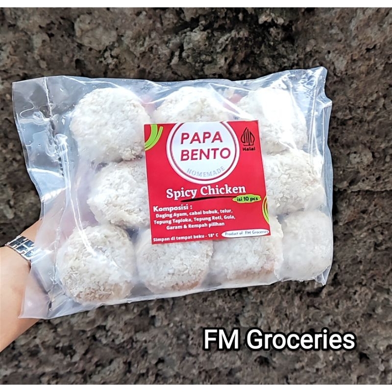 Jual Spicy chicken premium homemade | Tori ball isi 10 | Shopee Indonesia
