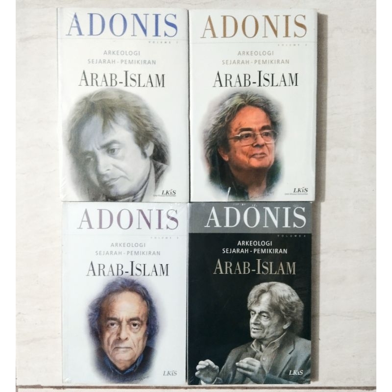 Jual BUKU ADONIS ARKELOGI SEJARAH PEMIKIRAN / JILID 1,2,3,4 / ORIGINAL ...