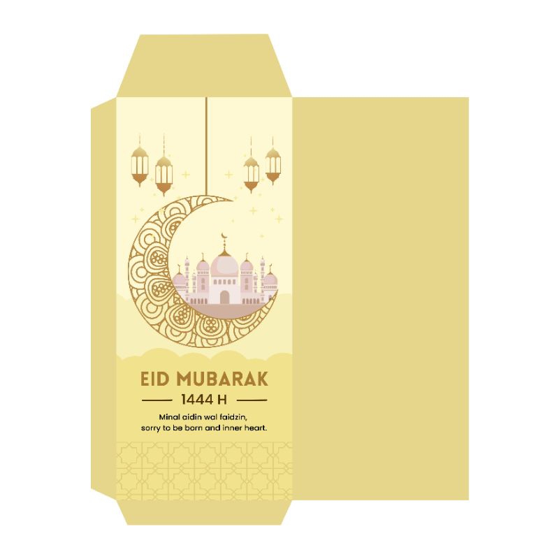 Jual Amplop Lebaran Idul Fitri Custom (Large) / Amplop Lebaran Custom ...