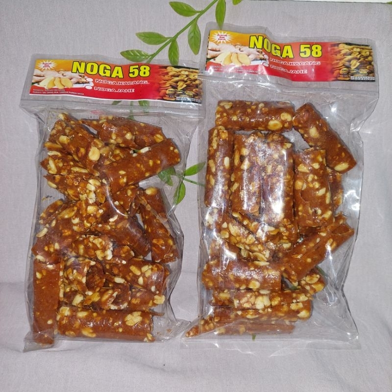 Jual NOGA KACANG -+210gram NOGA PACKING ASLI | Shopee Indonesia