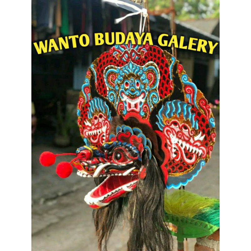 Jual BARONGAN Siung tempel full kayu asli bonus kemul panjang, pentul ...