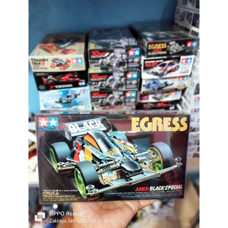 Jual Tamiya 18510 Egress Junior Black Special Mij ( 1st Realese ...