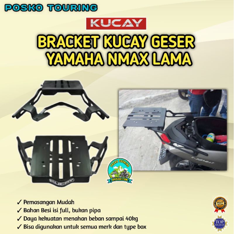 Jual Bracket Kucay Geser Yamaha Nmax Old Bracket Box Givi Shad Kappa ...