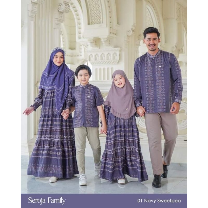 Jual JASMINE-Sarimbit New jasmine 2023-Anara dress-famiky set-Ied ...