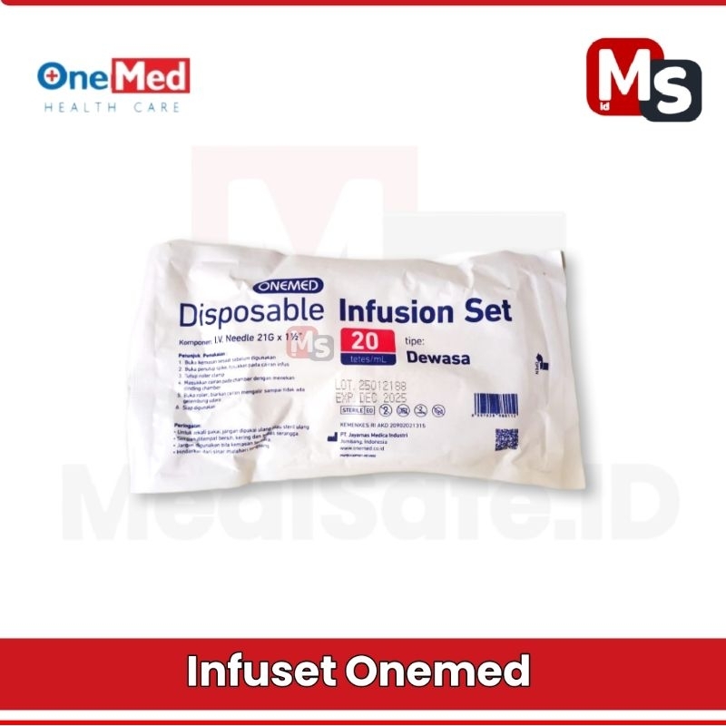 Jual Medisafe Infuset Dewasa All Merk Selang Infusion Set Alat Infus ...