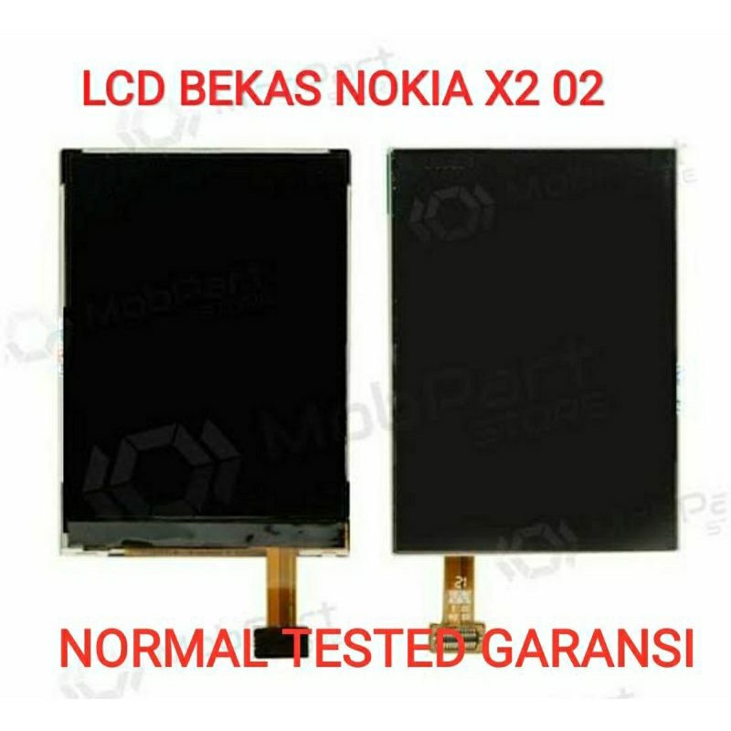 Jual LCD BEKAS NOKIA X2 02 NORMAL TESTED BERGARANSI | Shopee Indonesia
