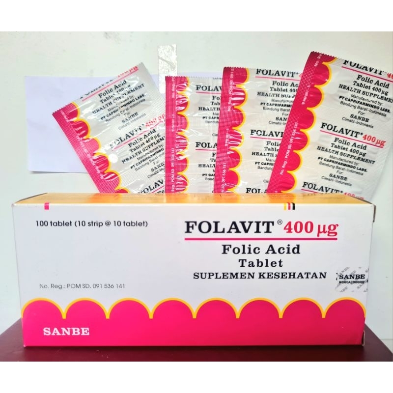Jual FOLAVIT 400 ŲG | Shopee Indonesia