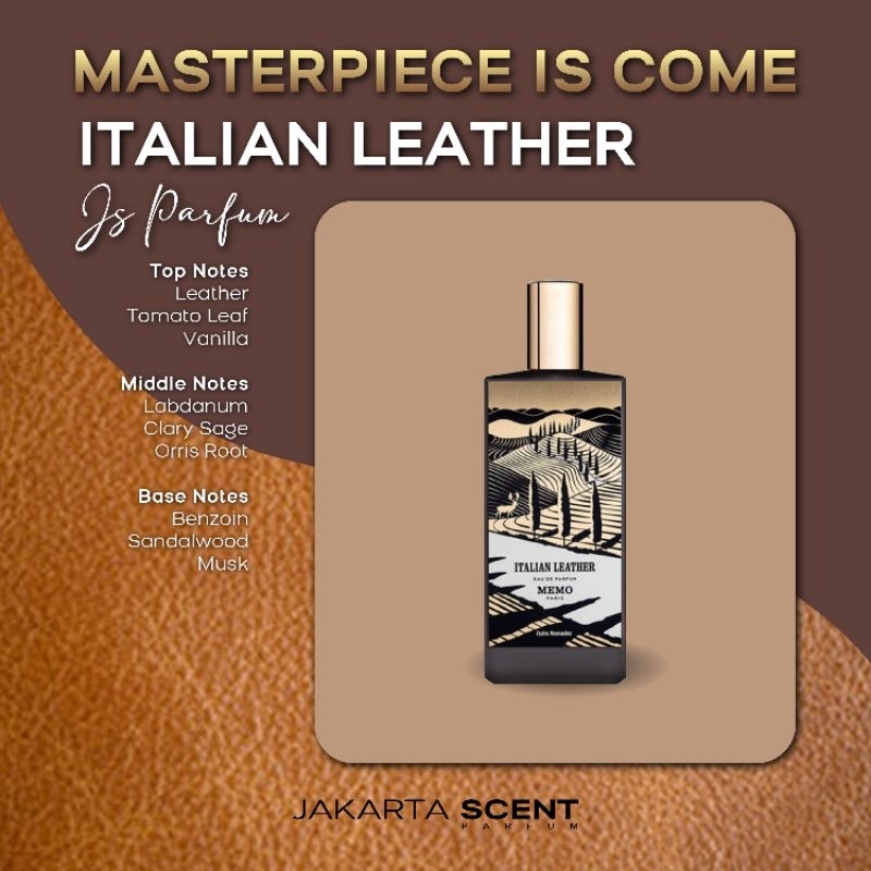 Jual Masterpiece Signature Italian Leather By Js parfum For Women & Men ...
