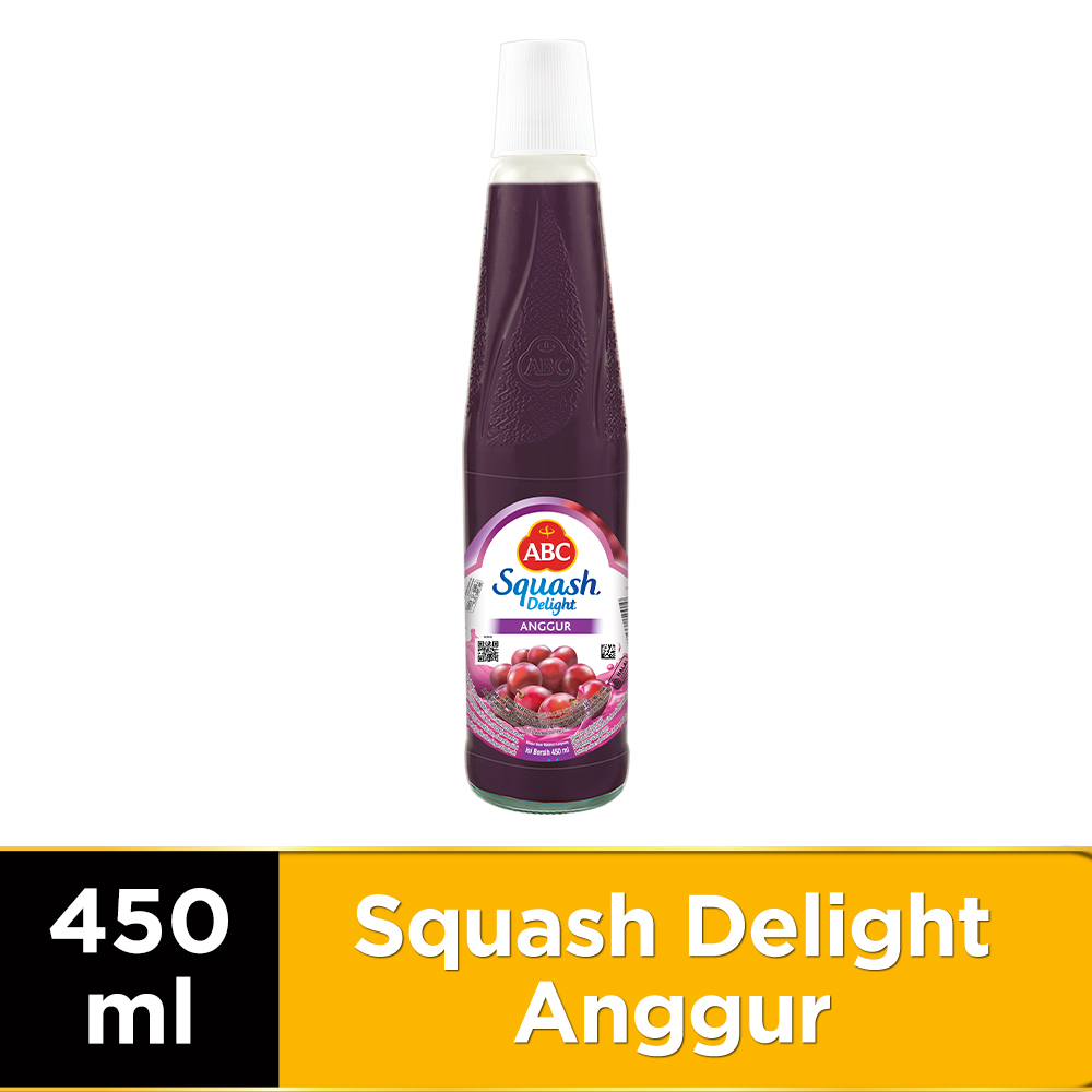 Jual ABC Sirup Squash Delight Anggur 450 mL | Shopee Indonesia