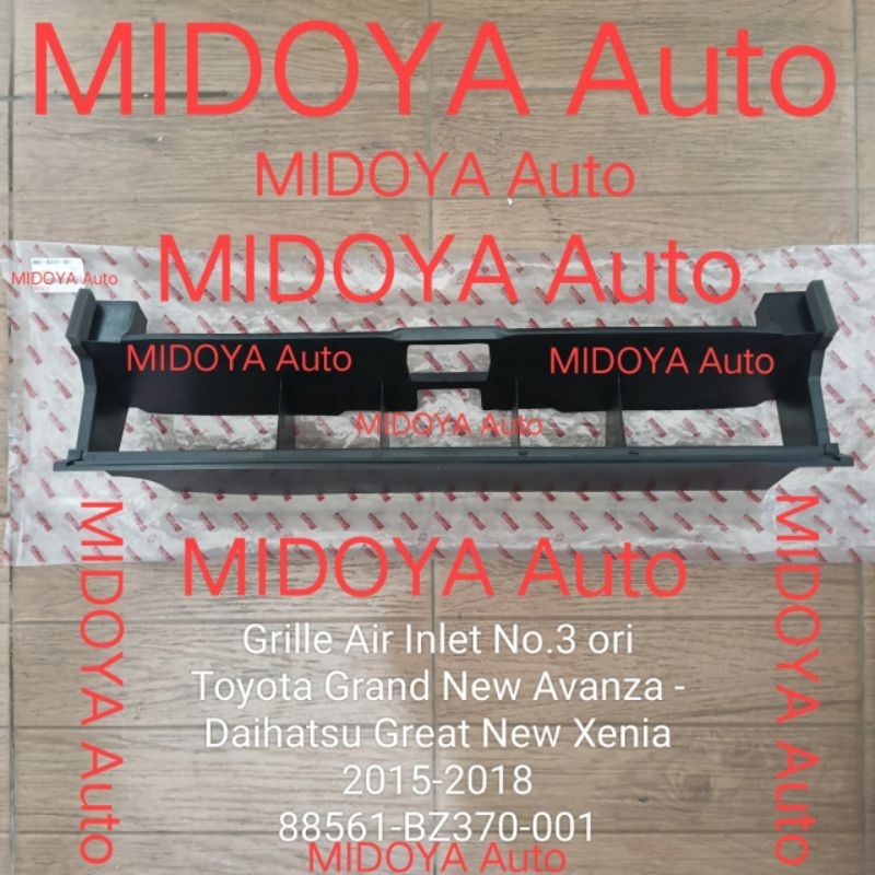 Jual Grille Air Inlet No.3 Grand New Avanza Xenia 2015-2018 ori 88561 ...