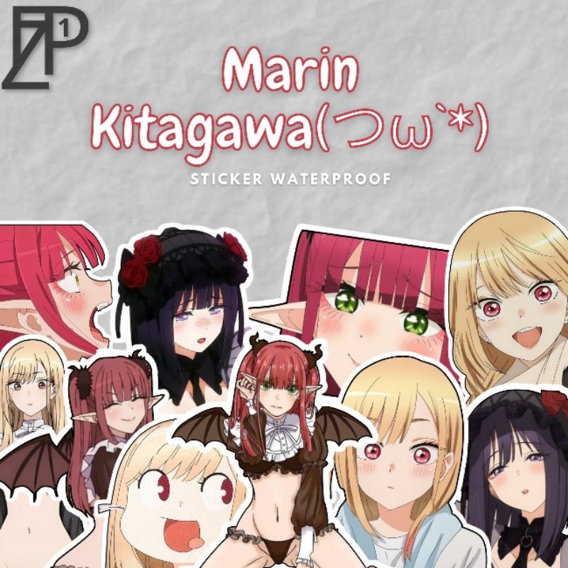 Jual STICKER PACK ANIME MARIN KITAGAWA 20PCS (WATERPROOF) | Shopee ...