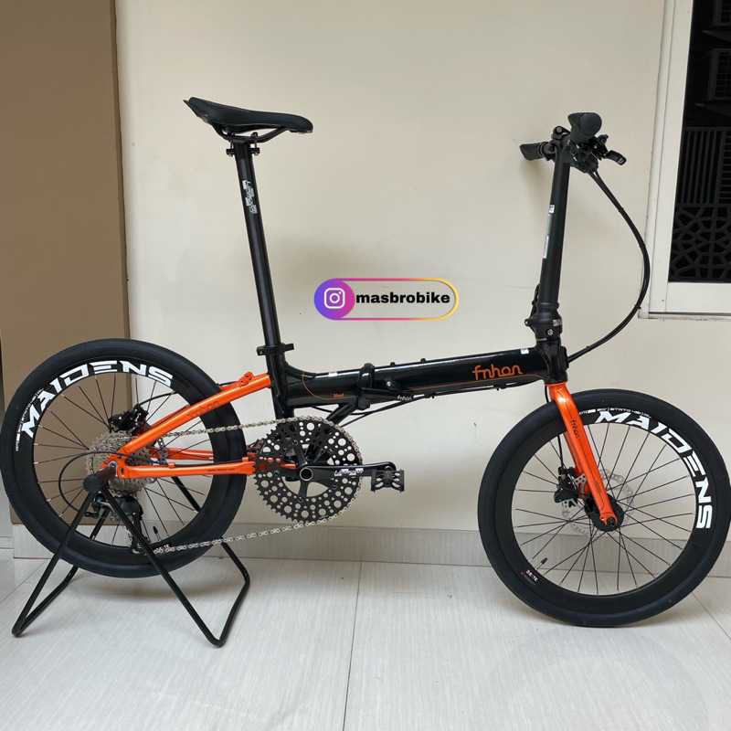 Jual fnhon blast 20 plus 451 (22") discbrake sepeda lipat fnhon terbaru ...